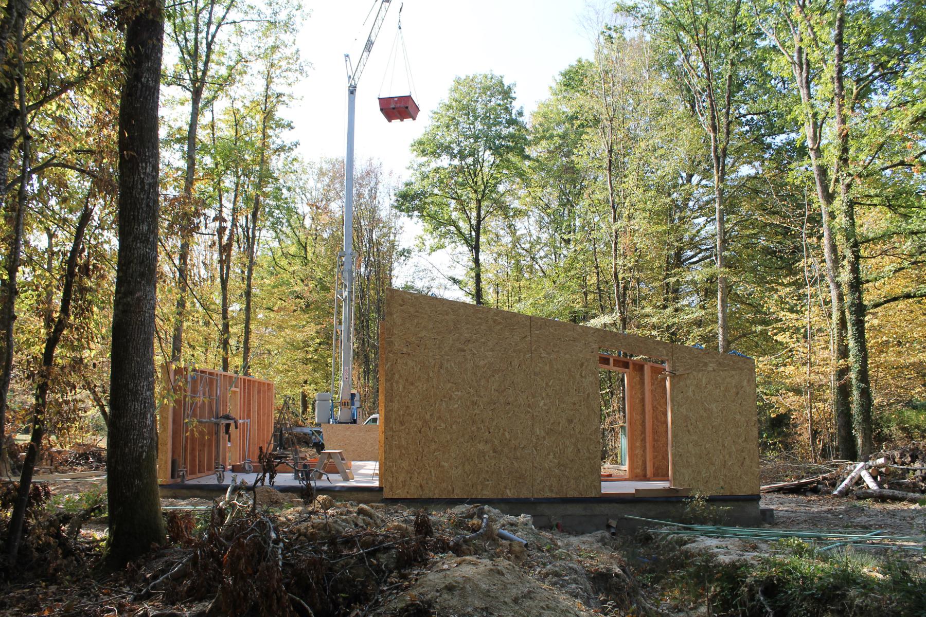 Une maison en bois de 80m2 conçue par VD Architectures