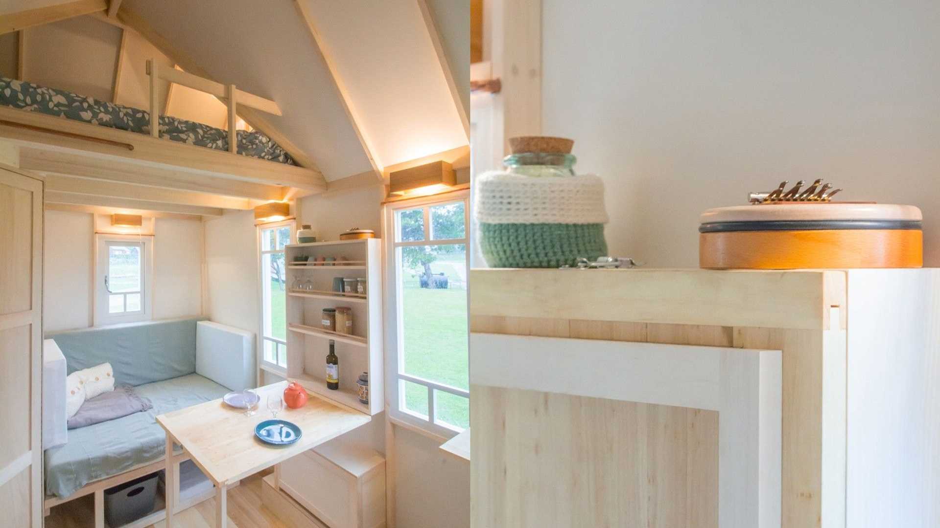 Cette tiny house de 8m2 est écoresponsable et française