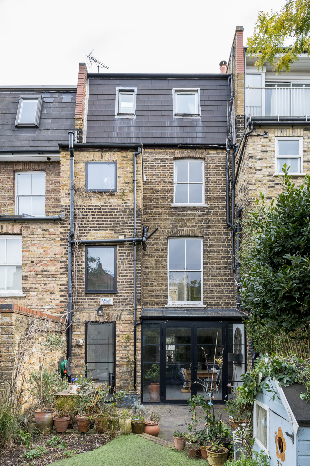 Une ancienne maison victorienne rénovée par un architecte