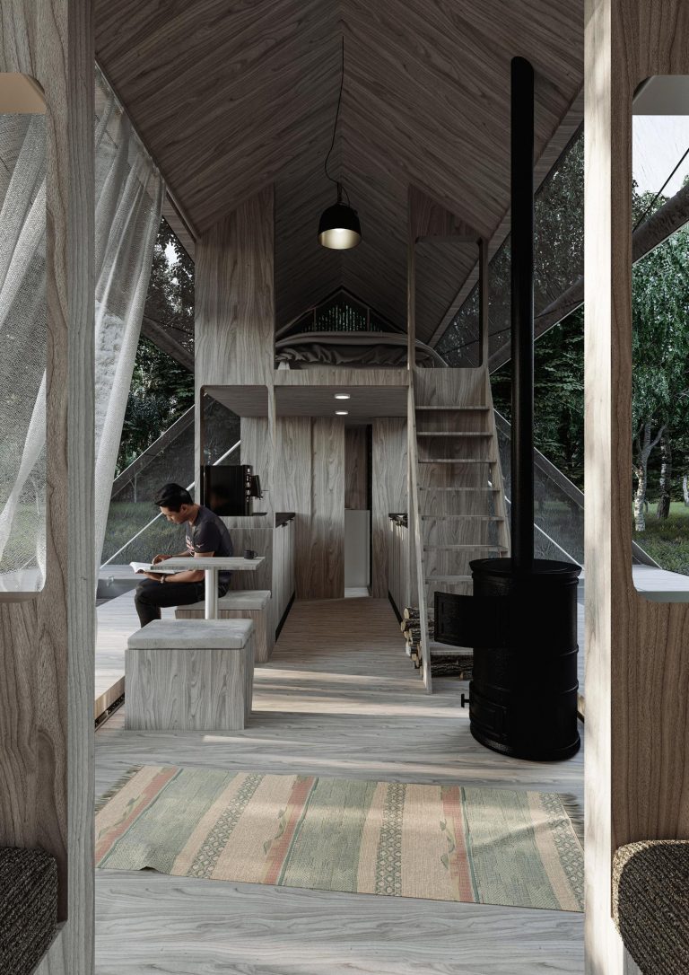 Une mini maison autosuffisante de 17m2 extensible (avec plan)