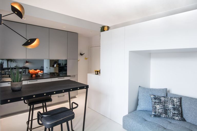 Un studio de 20m2 à Paris rénové par un architecte