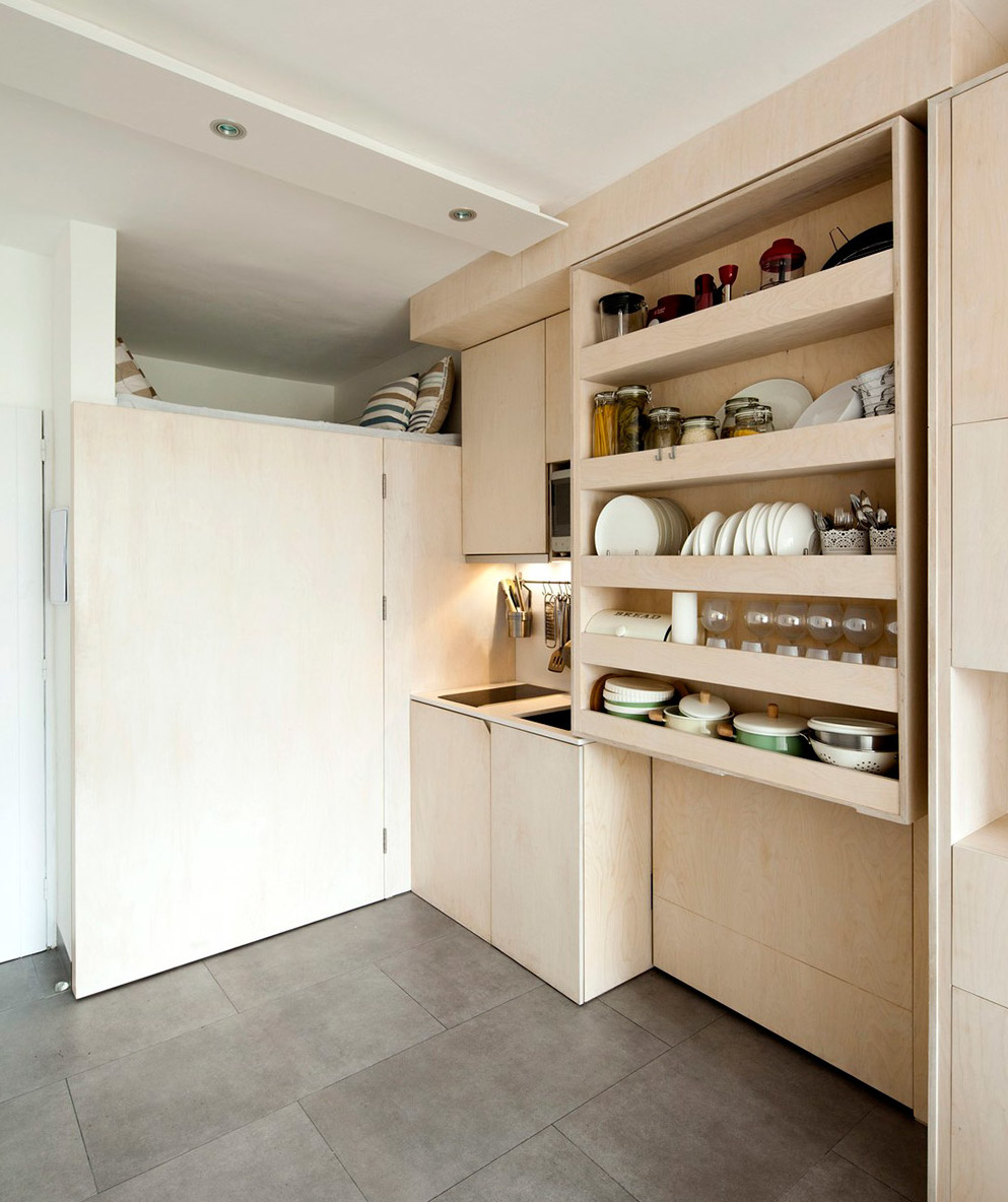 Un appartement de 18m2 pour cinq pour les vacances