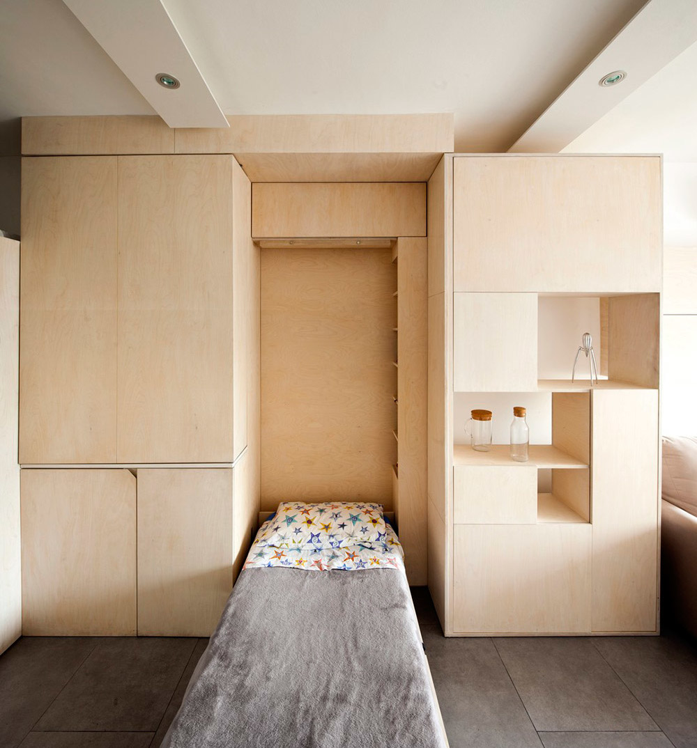 Un appartement de 18m2 pour cinq pour les vacances