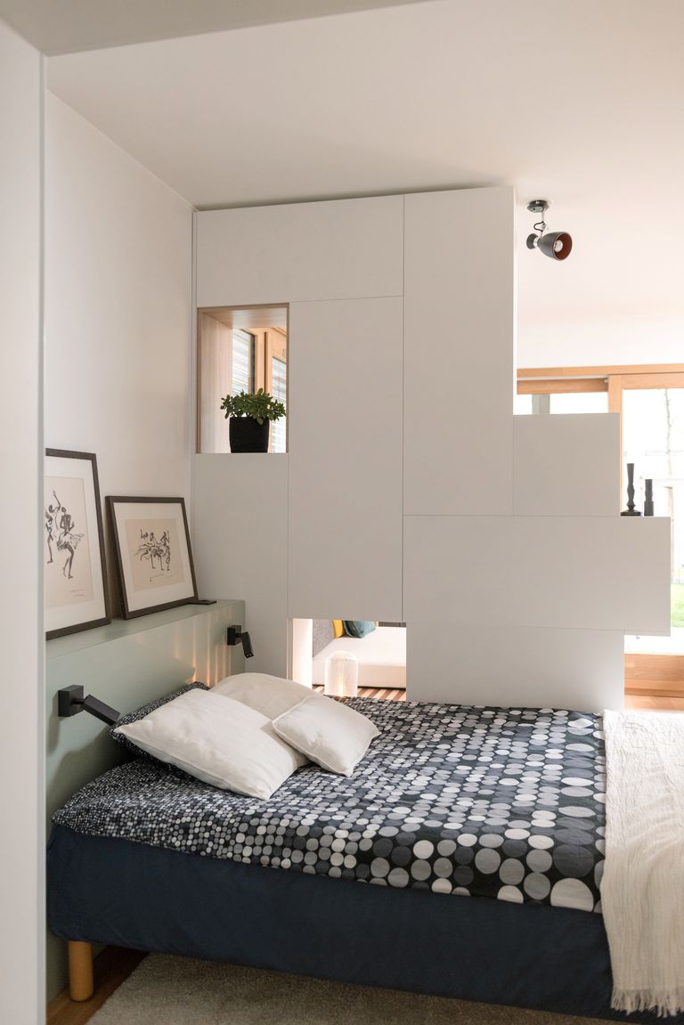 Un studio design de 50m2 aménagé comme un deux-pièces ouvert