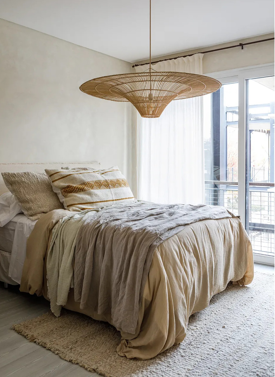 Grand salon pour recevoir dans un appartement de 69m2