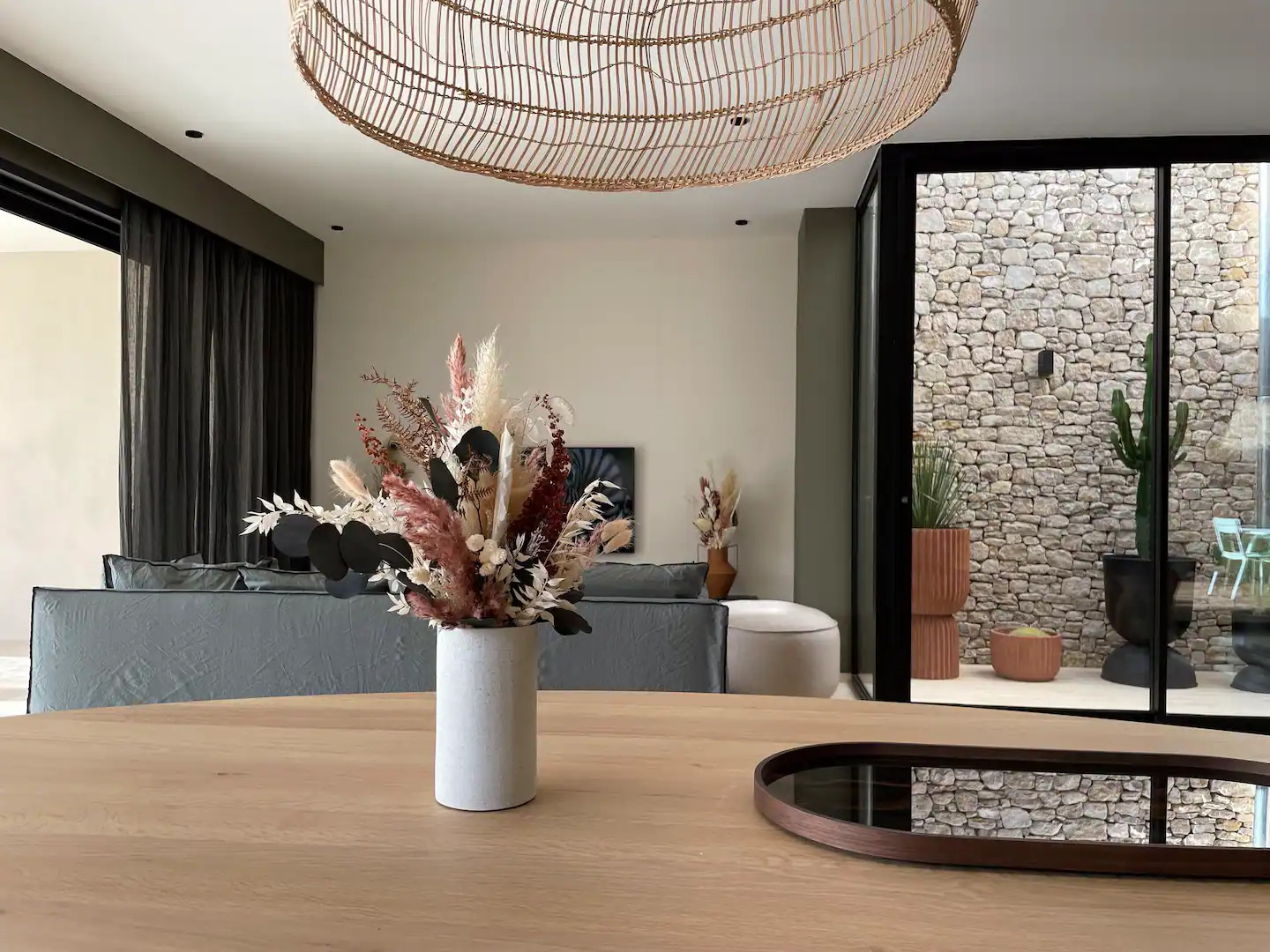 Une maison contemporaine provençale à la décoration design