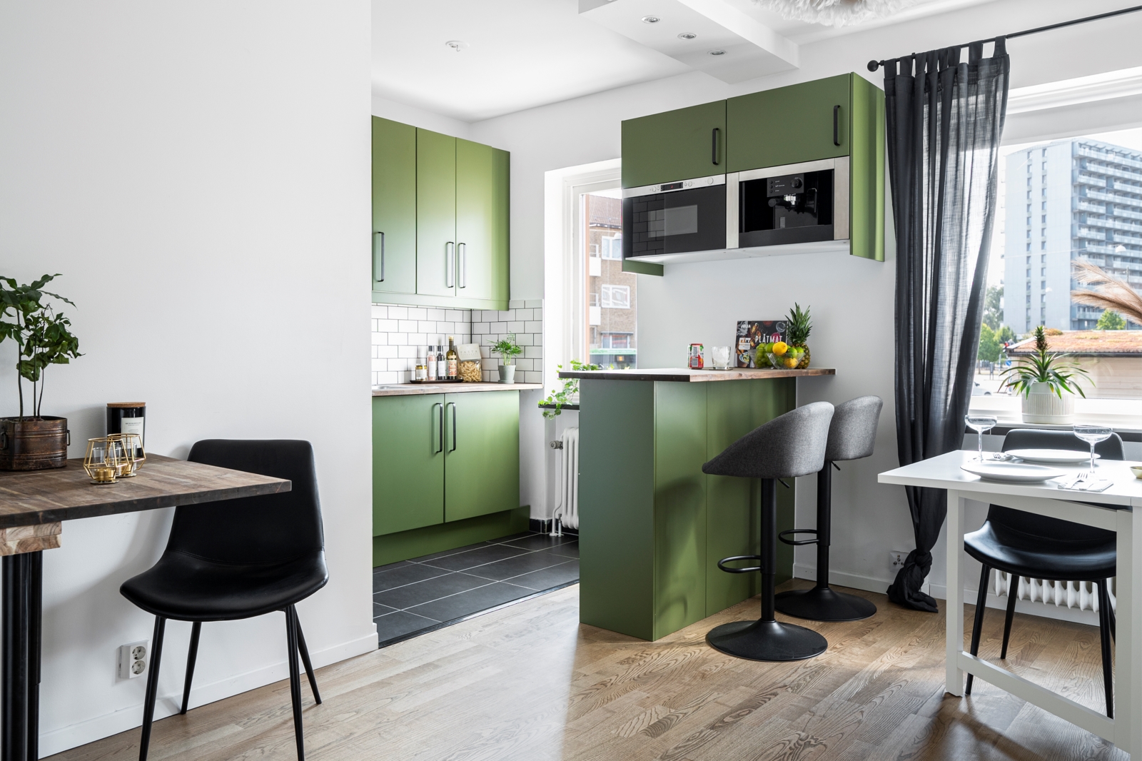 Un studio de 26m2 avec alcôve avec de bonnes idées à copier