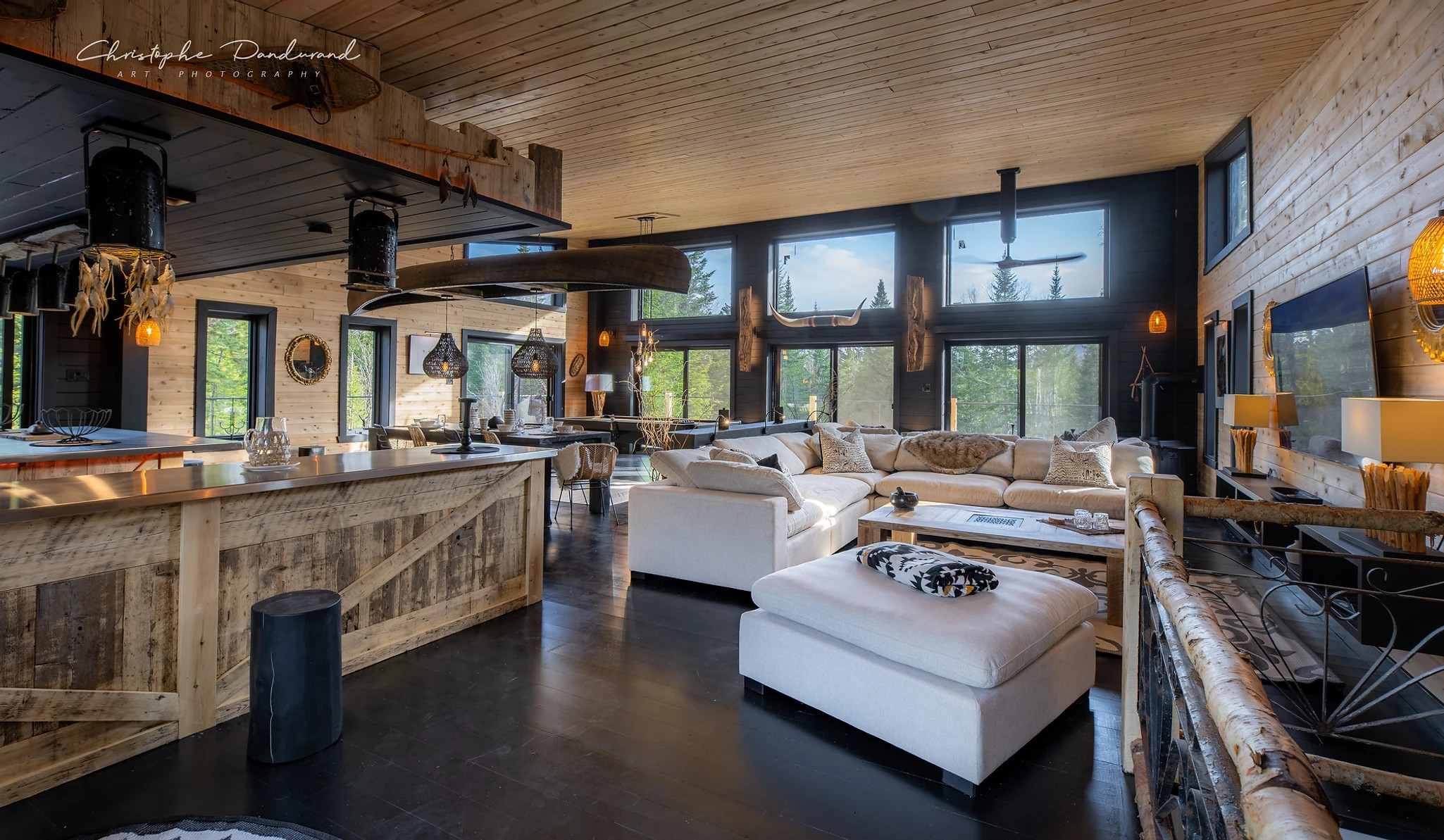 Une maison en bois de rêve au Canada pour un trip éco-chic