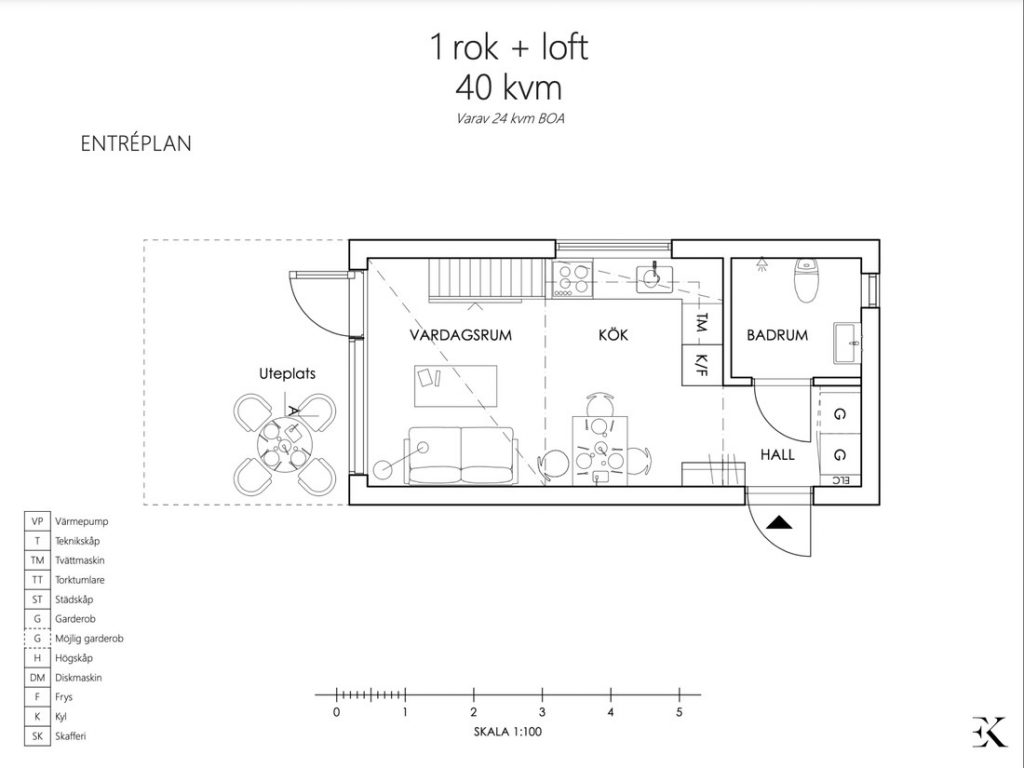 Une mini maison de 24m2 au sol peut être une maison idéale ! (avec plan)