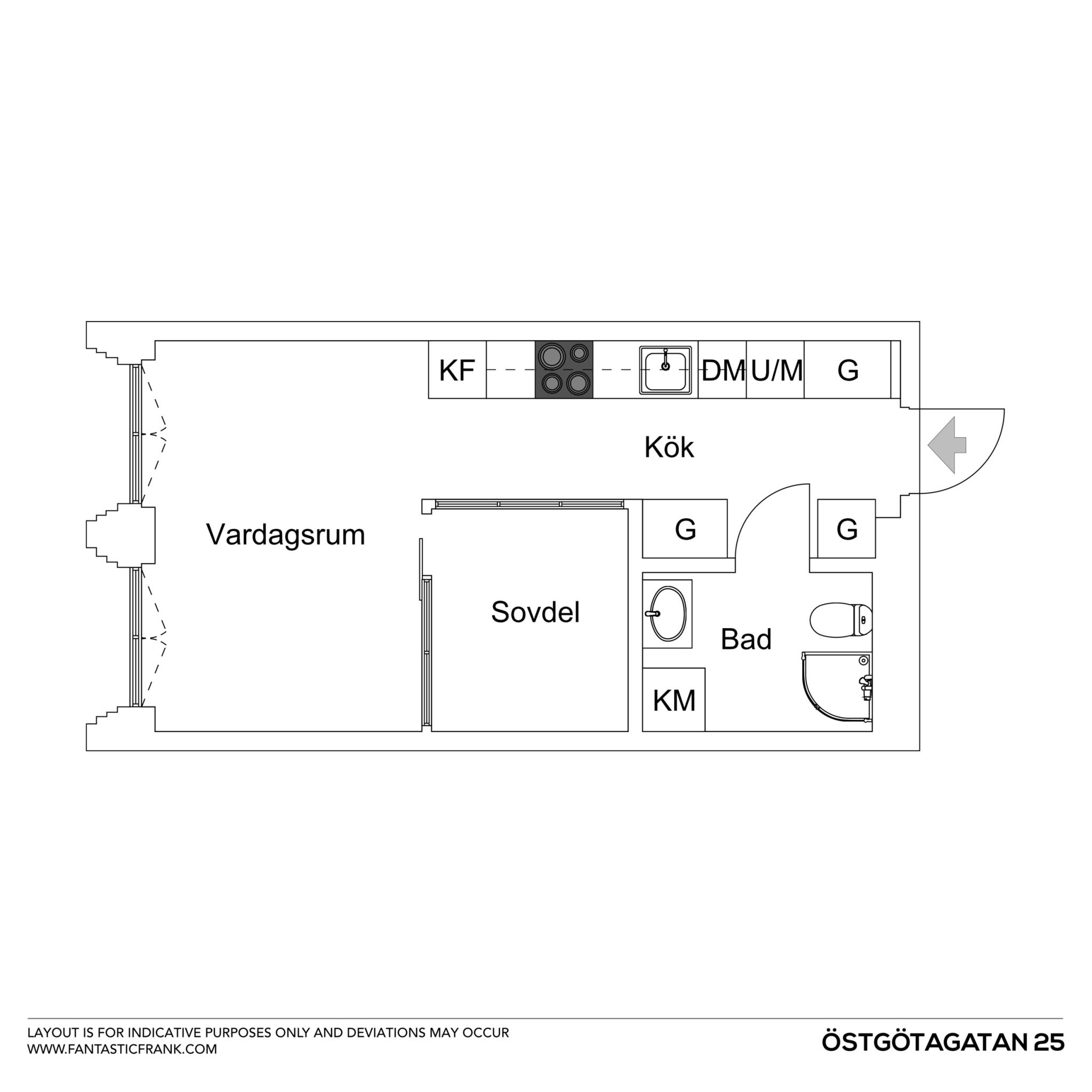 Un studio design de 32m2 aménagé comme une suite hôtelière de luxe