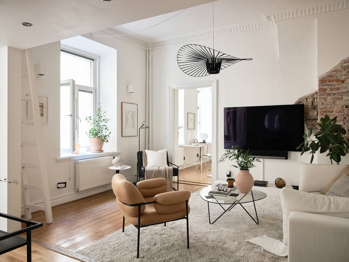 Un appartement de 65m2 au charme ancien et atypique