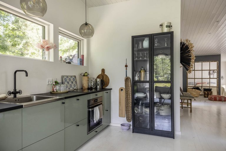 Une petite maison simple de 65m2 au milieu de la nature au Danemark