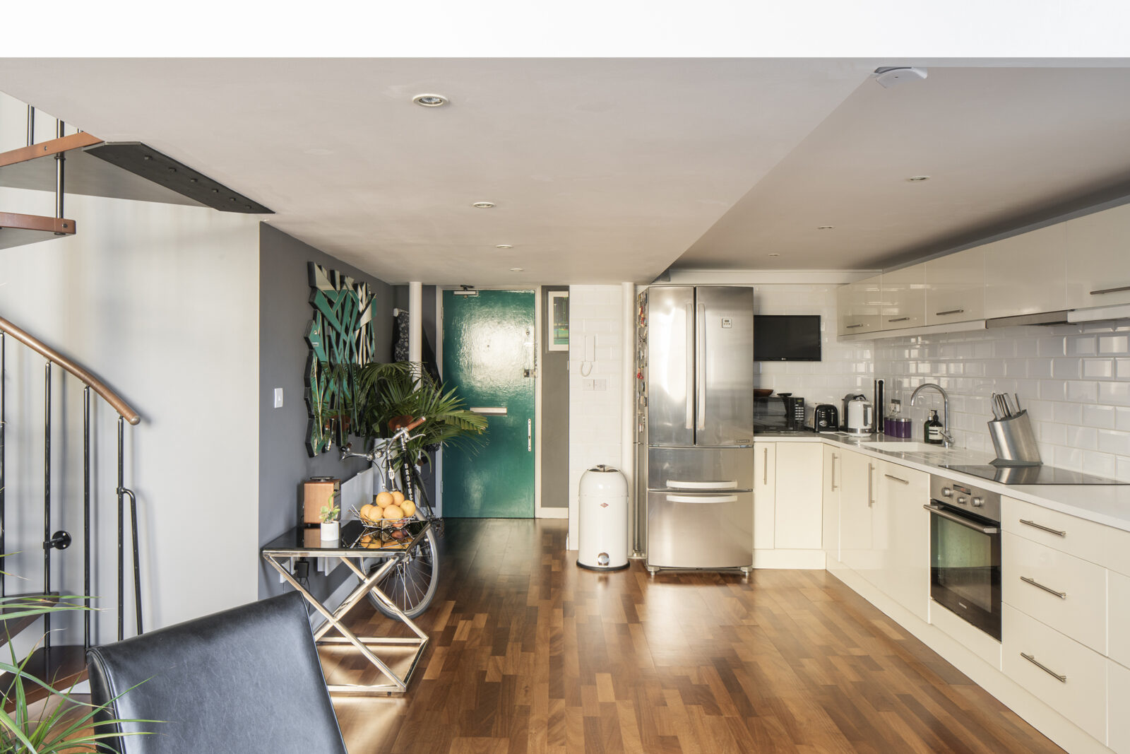 Un loft de 70m2 dans une ancienne usine de vêtements à Londres