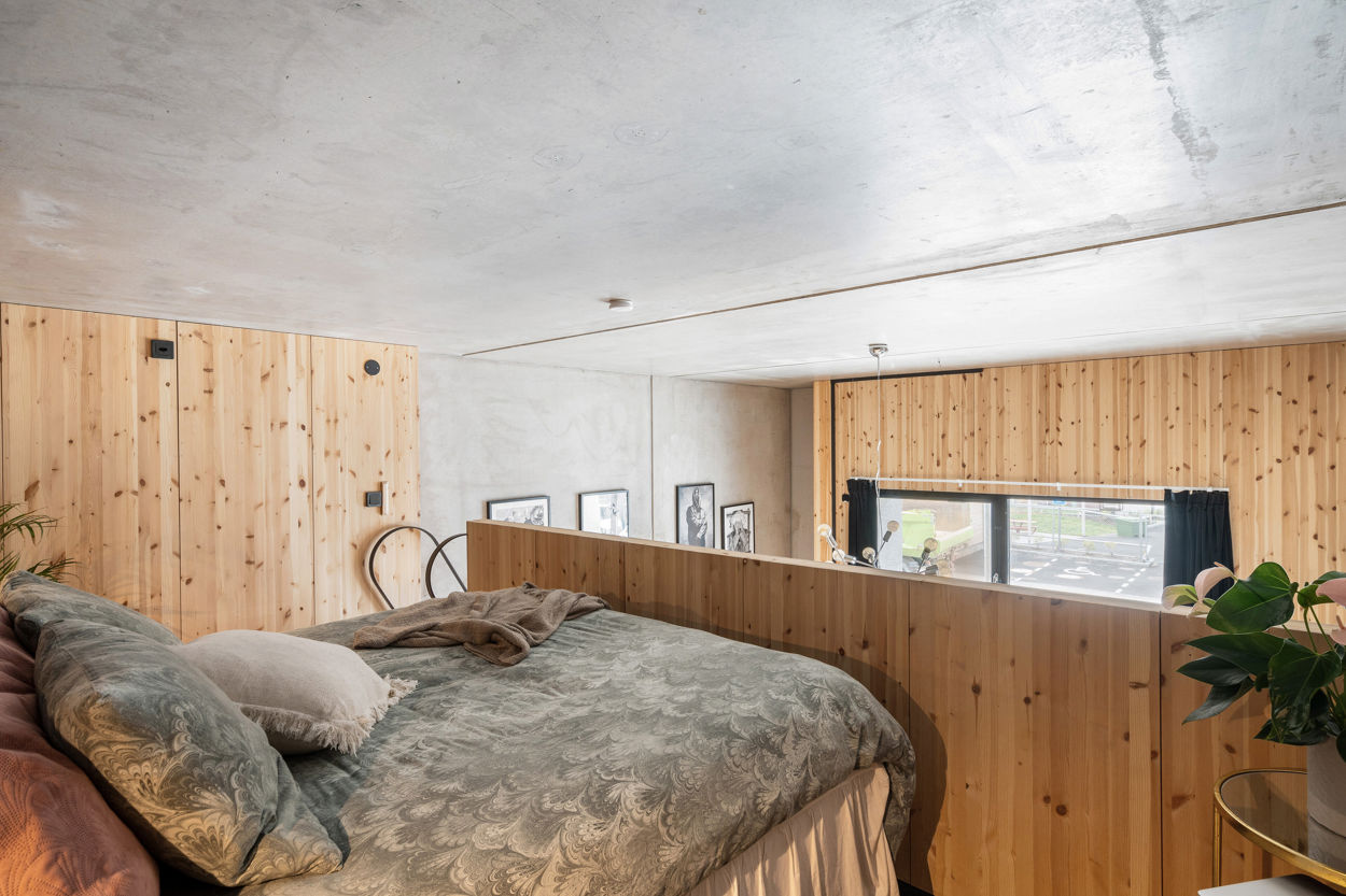 Un mini loft suédois de 40m2 d'inspiration new yorkaise