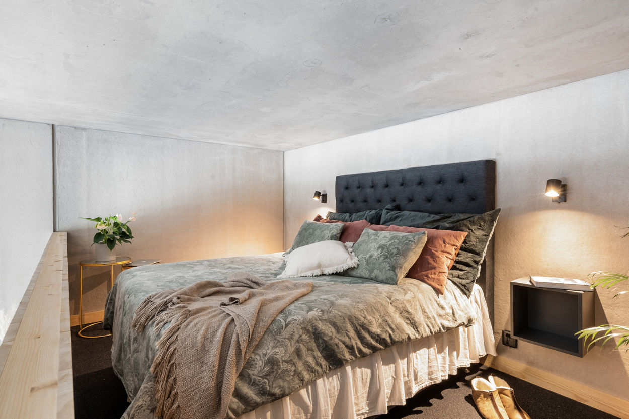 Un mini loft suédois de 40m2 d'inspiration new yorkaise