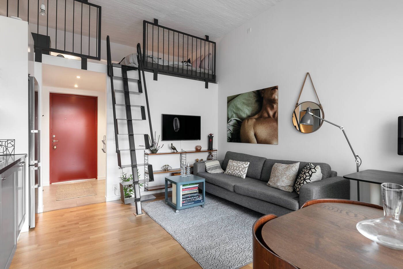 Un studio de 25m2 avec un petit plus dans un bâtiment ancien