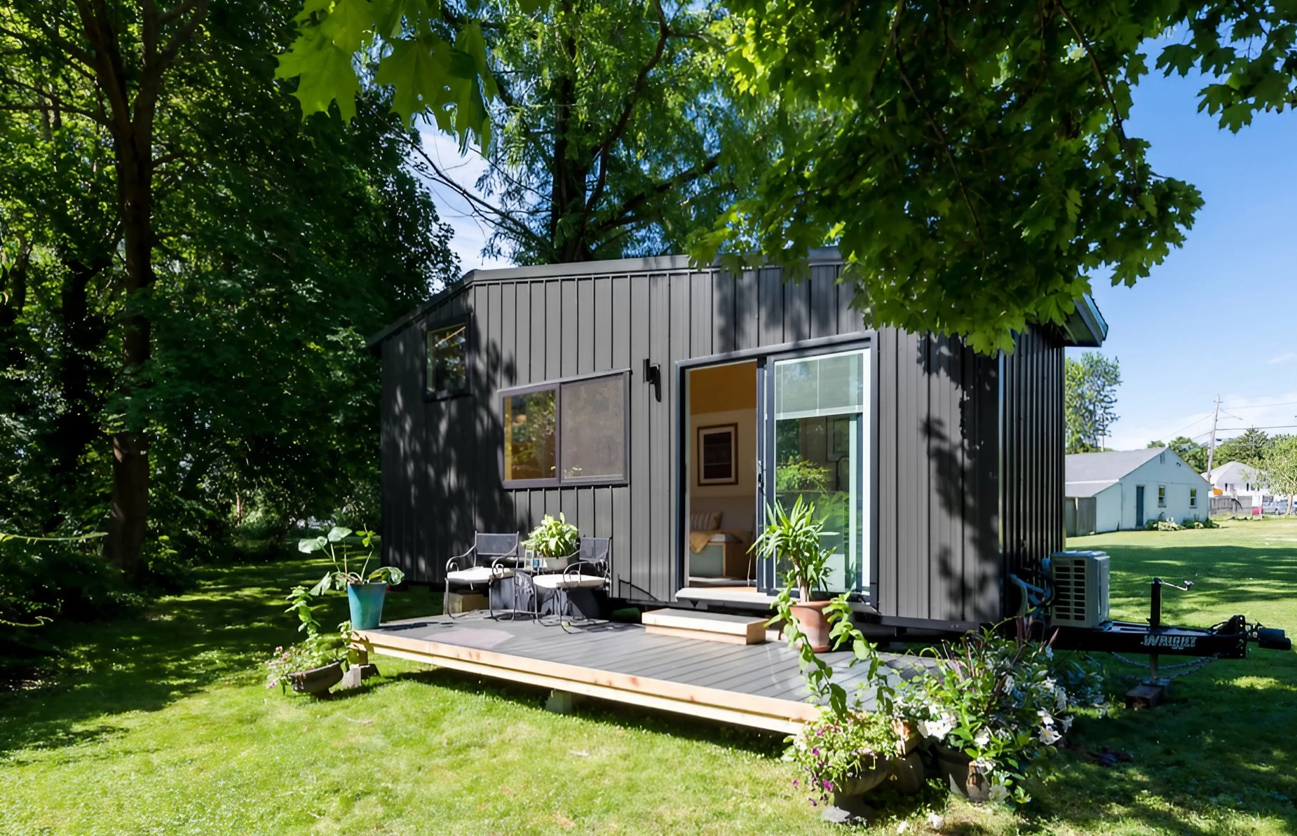 Une mini maison mobile de 22m2 conçue par un architecte
