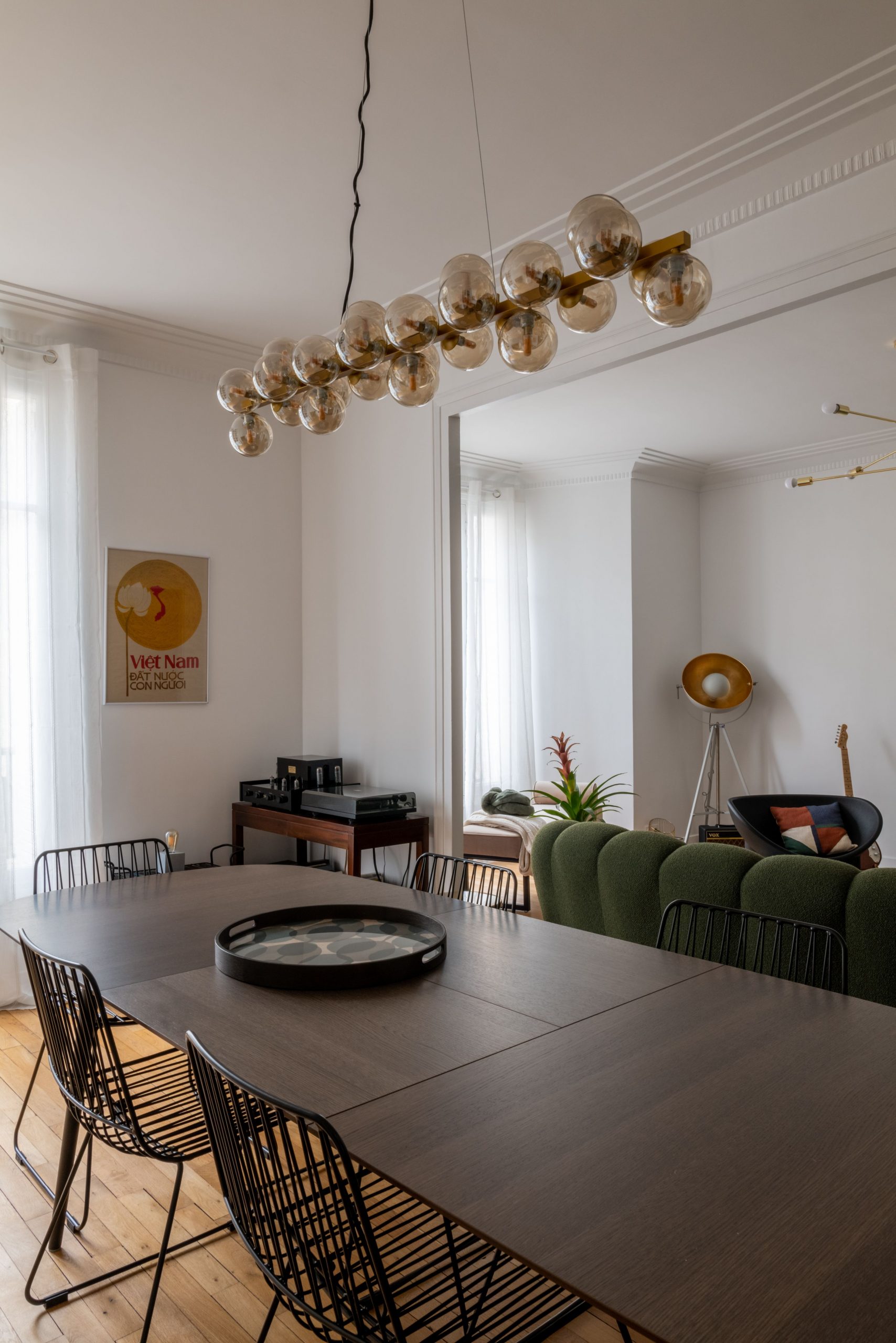 Un appartement de 125m2 à Paris rénové par le Studio Castille