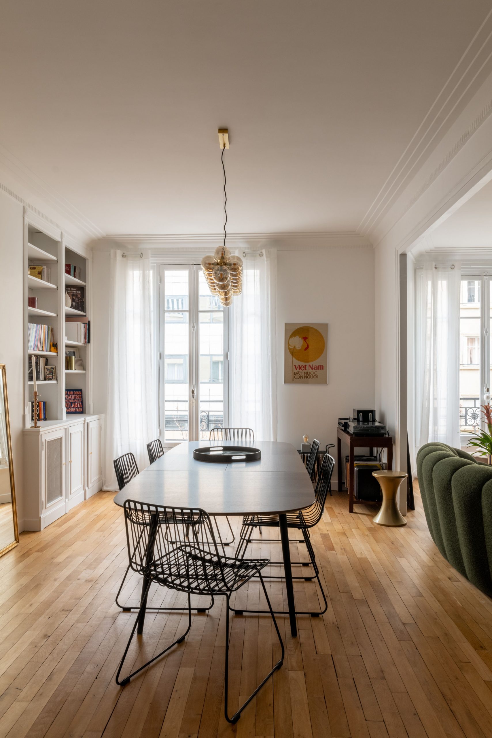 Un appartement de 125m2 à Paris rénové par le Studio Castille